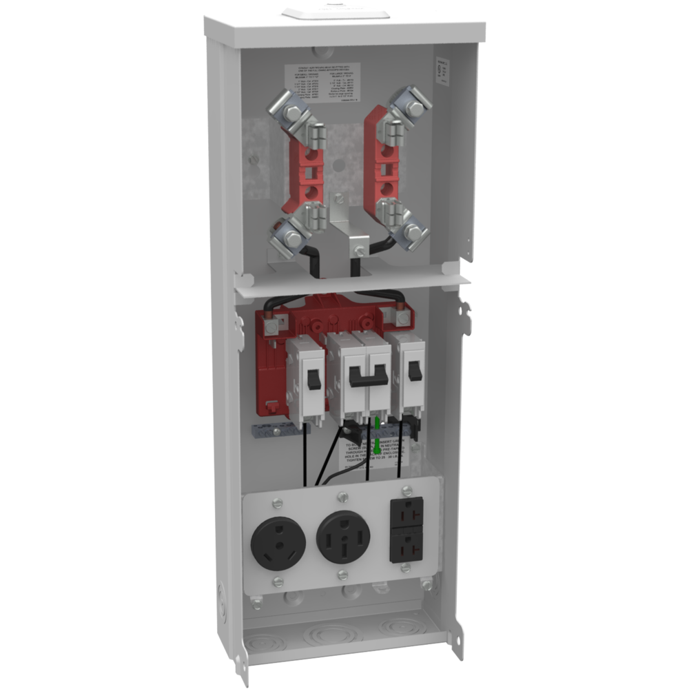 Milbank U5100-XL-75 Metered Power Outlet | Gordon Electric Supply, Inc.