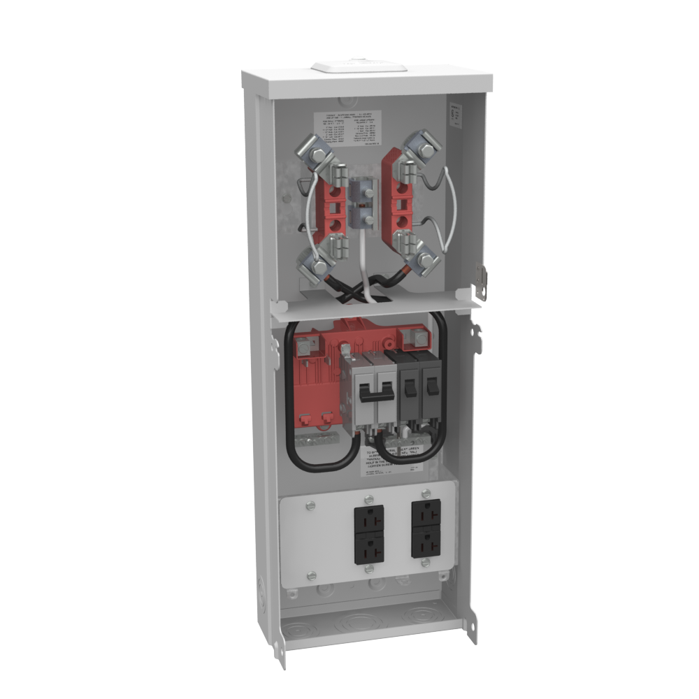 Milbank U5101-XL-100MB-11GR 100A Meter Ringless Meter Socket | Gordon ...